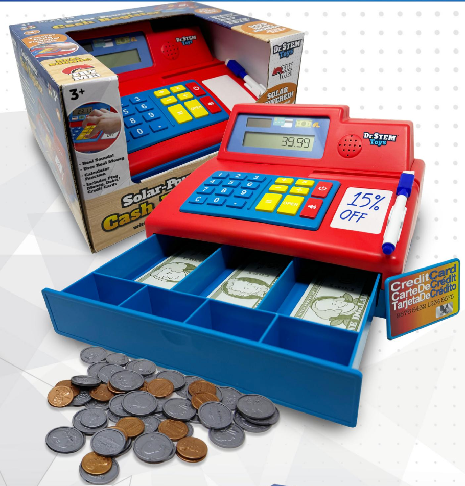 Solar Cash Register – EJ Kids The Toy Store