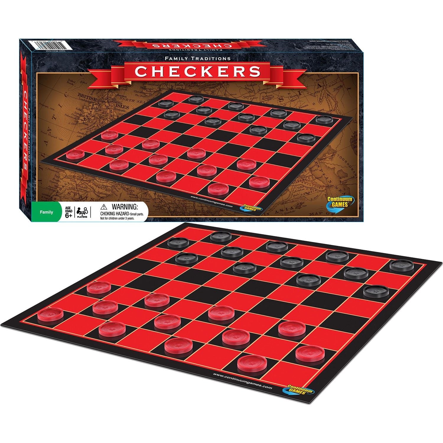 Family Traditions Checkers – EJ Kids The Toy Store